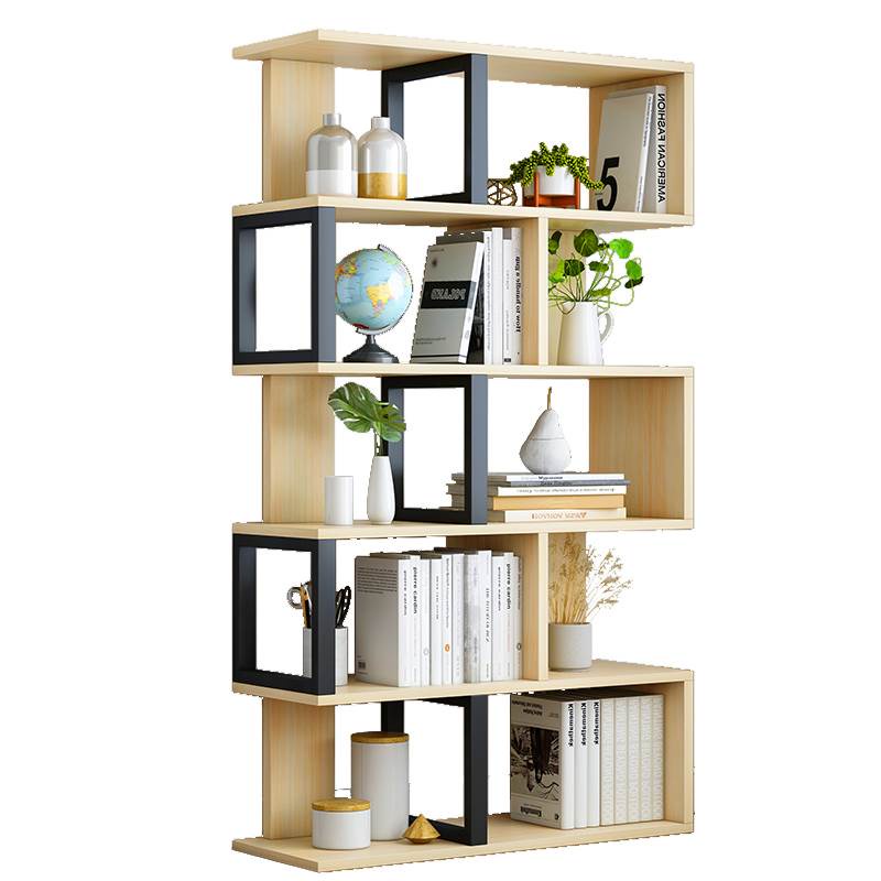 POP Modern 4 Layer 5 Tiers Multi-Compartment Big Storage Cabinet Book ...