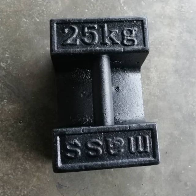 25kg CAST IRON Standard Weight | Shopee Malaysia