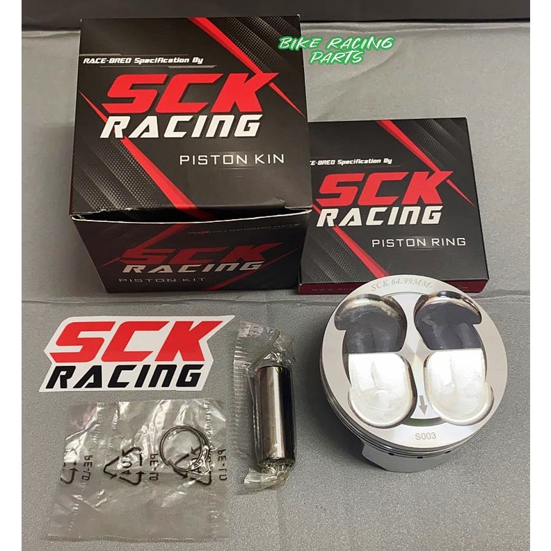 SCK RACING RS150 RSX 150 FORGED PISTON KIT AND DOME PISTON (57.3MM/ 62MM DOME /63.5MM DOME /65MM ...