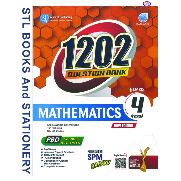 Form 4 Mathematics 1202 Question Bank SPM (New Edition) | Shopee Malaysia