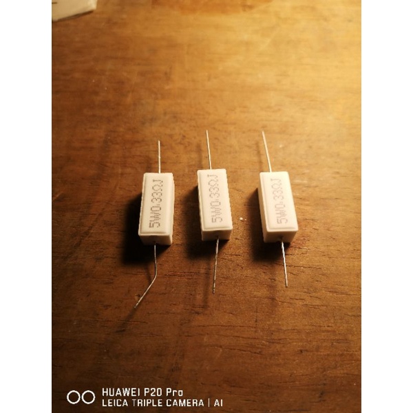 Cement resistance 5W 0.33R 0.33ohm 0.33Ωj 0.33 precision 5% POWER ...