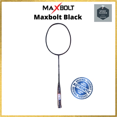 MAXBOLT BLACK Badminton Racket- 100% Original | Shopee Malaysia
