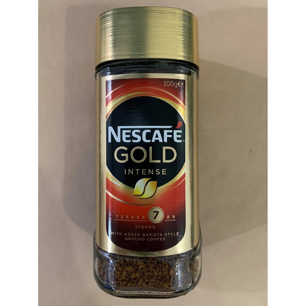 Nescafe Gold Intense Jar 100g | Shopee Malaysia