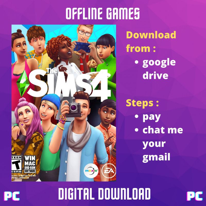 TS4 (THE SIMS 4) + ALL DLCS + LUXE DESERT KIT [LATEST DLC!!] | Shopee ...