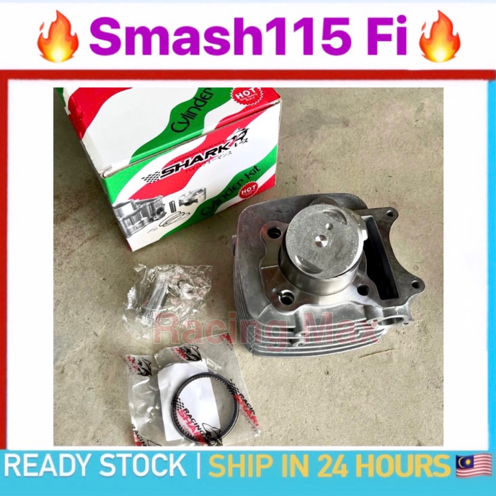 SMASH115 FI RACING BLOCK 54mm 57mm SMASH V 115 FI SMASH V115 FI RACING ...