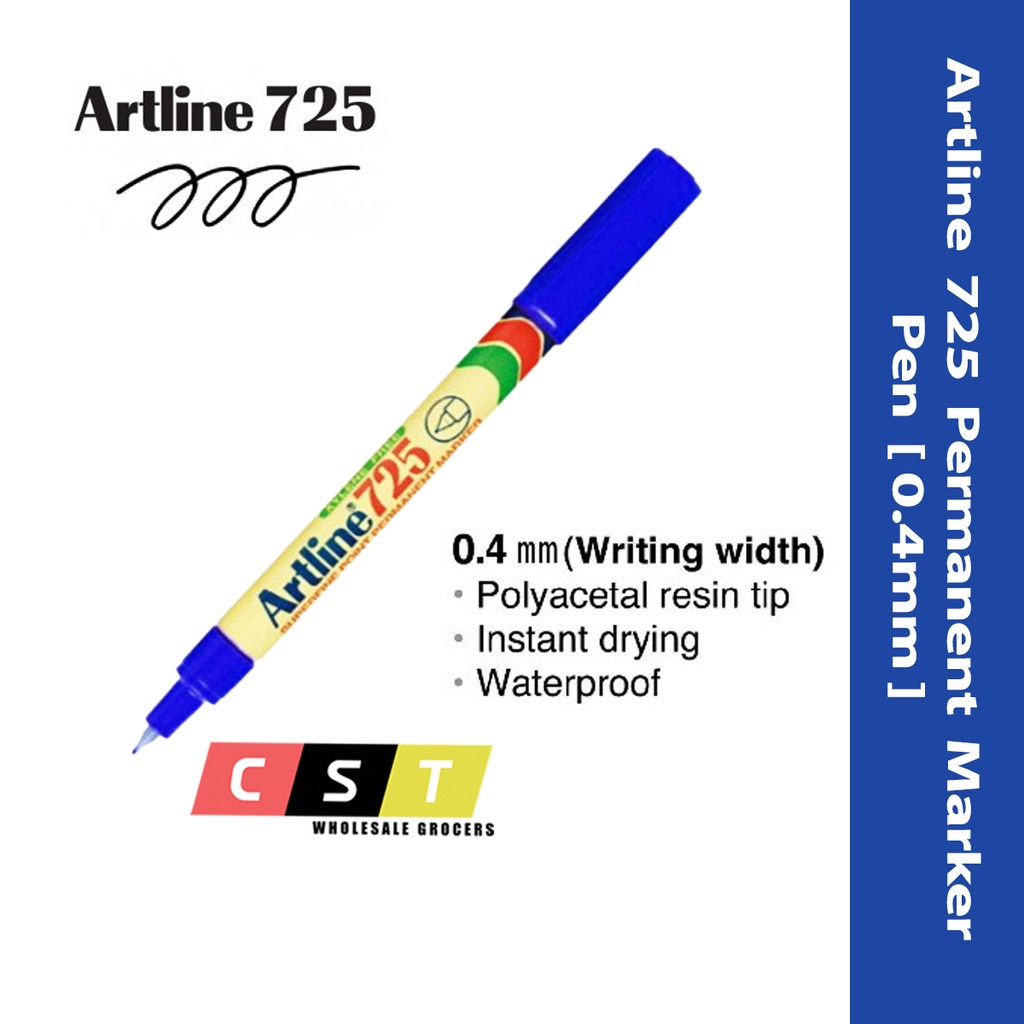 Artline 725 Marker Pen 0.4MM (1PCS) | Shopee Malaysia