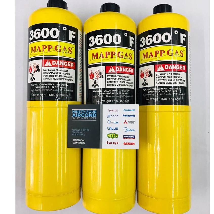 [100% ORIGINAL] DORMINATOR MAPP GAS 400g (MAP PRO 3600F) | Shopee Malaysia
