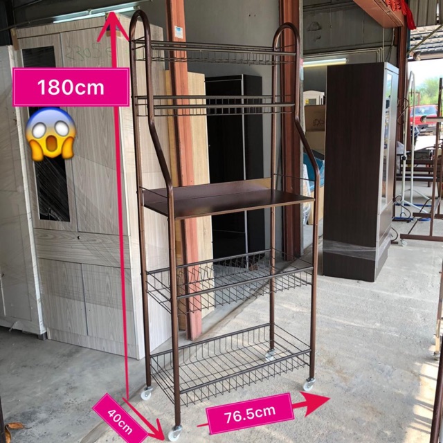 Heavy duty dishes rack (beroda) | Shopee Malaysia