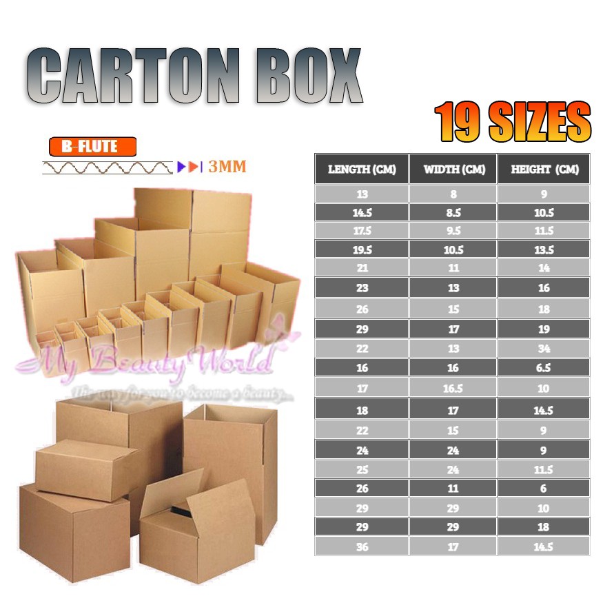 Promo 10pcs Wholesale Murah Packaging Box Kotak Container Carton Box ...