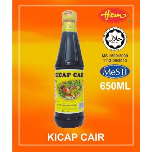 KICAP CAIR HIKAM KICAP BUMIPUTRA HALAL Kicap Cair / Light Sauce BRAND ...