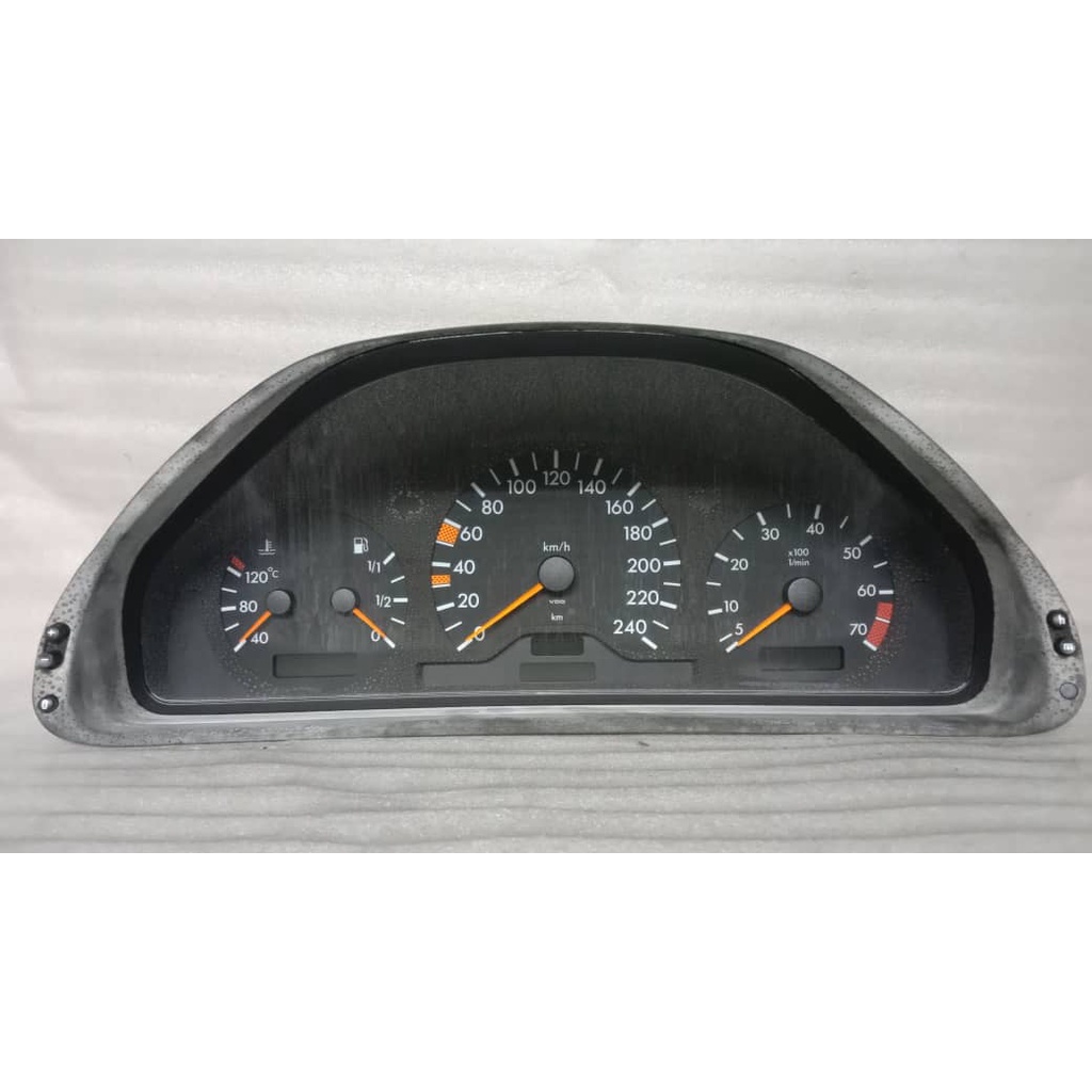MERCEDES-BENZ W210 240KM-H INSTRUMENT CLUSTERT METER ASSY SPEEDOMETER ...
