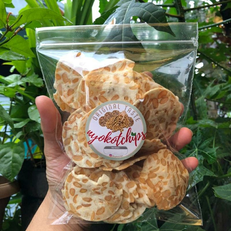 Original Salted Savory Sago Tempeh Chips 100gr | Shopee Malaysia