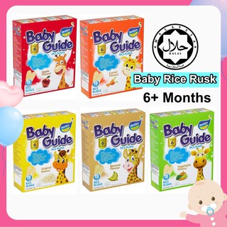 Baby Food TENTEN Baby Guide Rice Rusks Rice Cracker 36g 6+ months ...