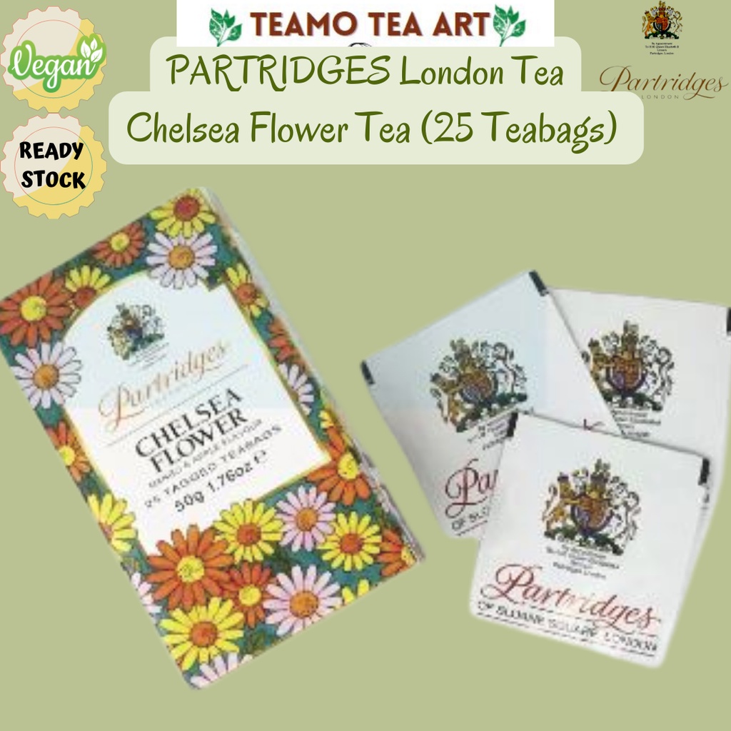 🍃TEAMO TEA ART🍃Partridges Chelsea Flower/ | Shopee Malaysia