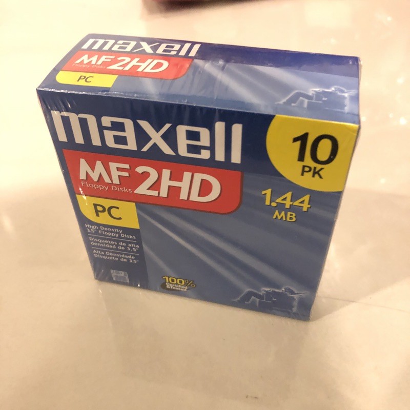 Maxell MF2HD 3.5” Floppy Disk Diskette 1.44MB | Shopee Malaysia