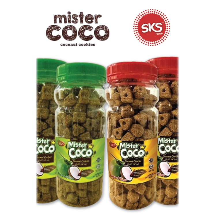 MISTER COCO - MINI COCONUT COOKIES (ASSORTED) 200g | Shopee Malaysia