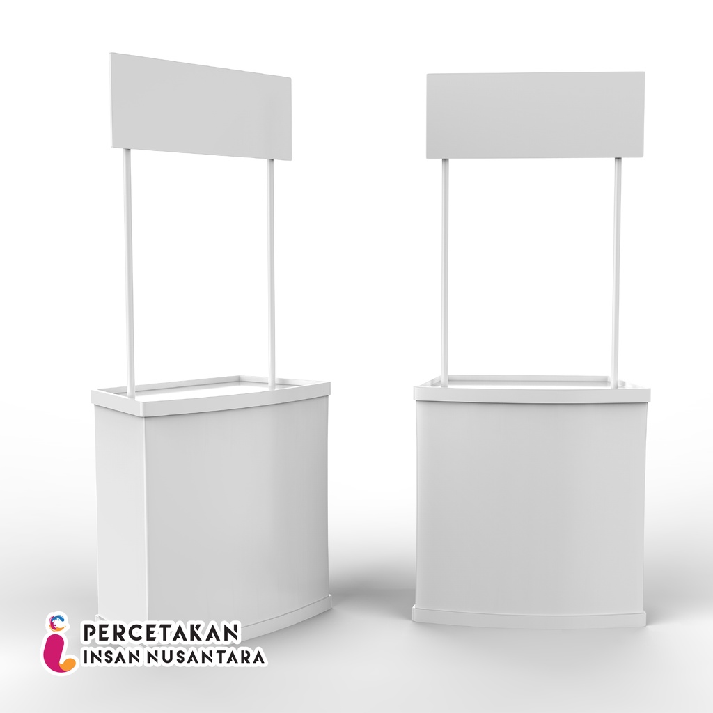 (READY STOCK) PVC Counter Booth / PVC Portable Booth Counter / PVC ...