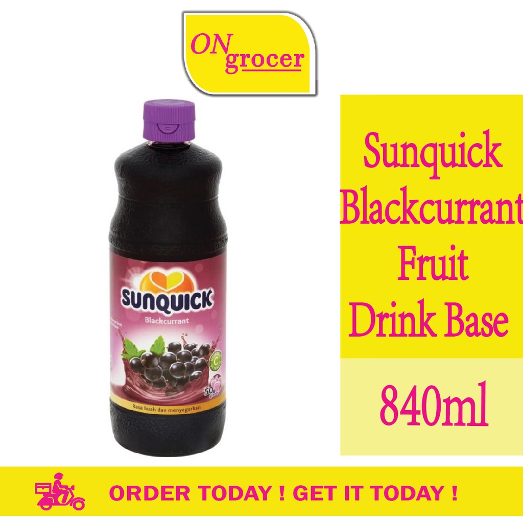 Sunquick Blackcurrant Fruit Drink Base 840ml (Jumbo) | Shopee Malaysia