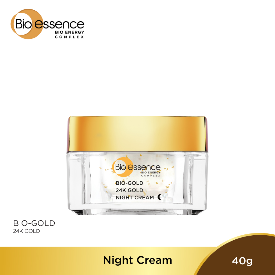 Bio-essence Bio-Gold 24K Gold Night Cream 40g | Shopee Malaysia