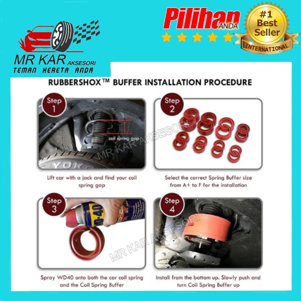 OEM Car Power Cushion Buffer /Shock Suspension Buffer / RED car buffer ...