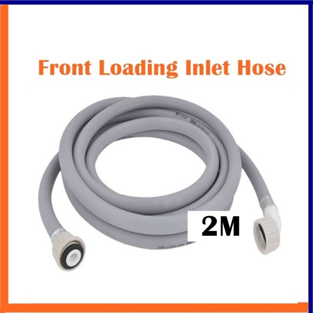 front-loading-washing-machine-inlet-hose-grey-2m | Shopee Malaysia
