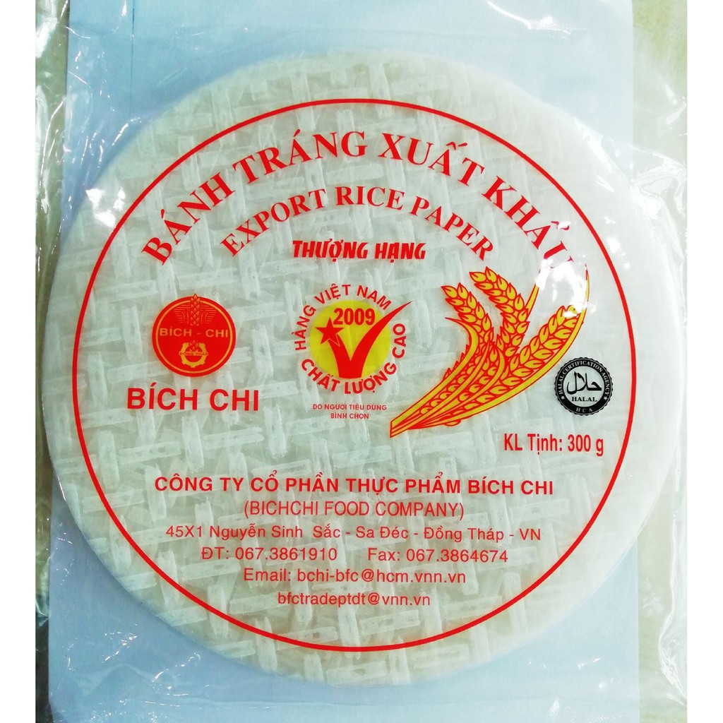 Bich Chi Vietnam Rice Paper 22cm 300gm | Shopee Malaysia