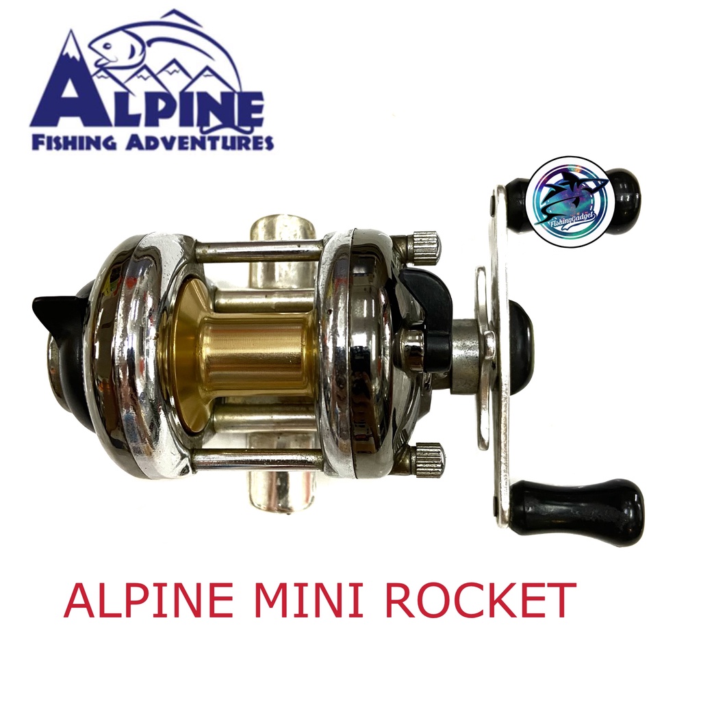 ALPINE MINI ROCKERT BAITCASTING REEL FISHING REEL (NO BOX) | Shopee ...