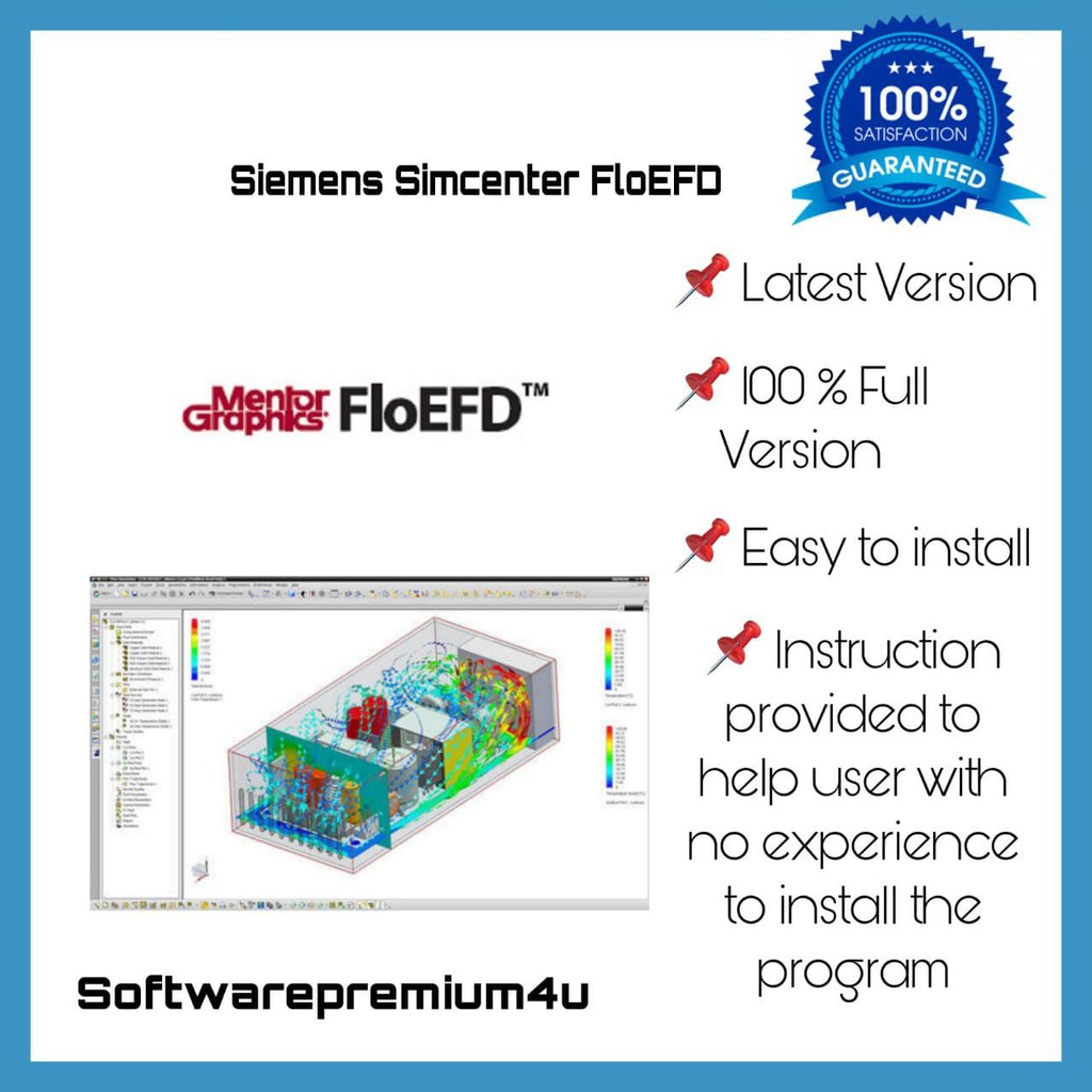 🔥【 Latest 】🔥 Siemens Simcenter FloEFD 2021 | 2020 | Shopee Malaysia