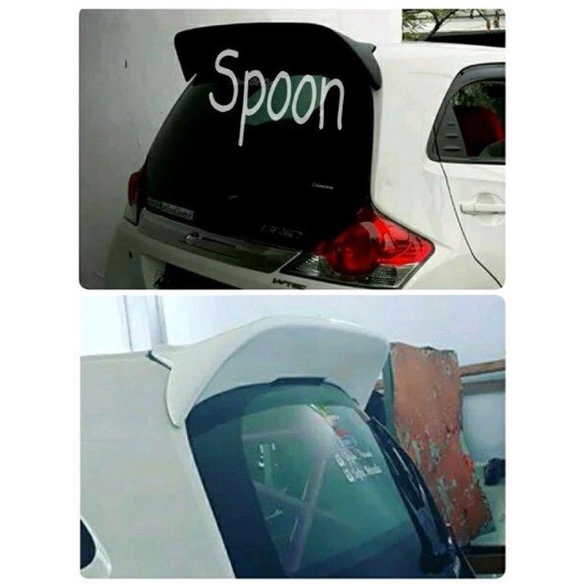 Spoiler Spoon Custom Honda Brio Old 2012-2018 And Quality | Shopee Malaysia
