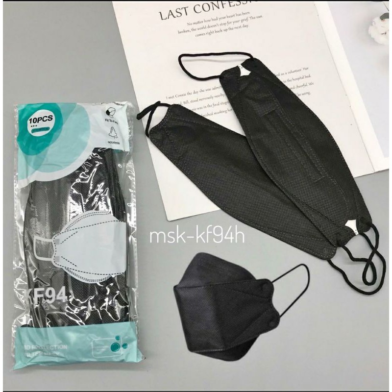 PUTIH HITAM Kf94 black and white Korean mask | Shopee Malaysia