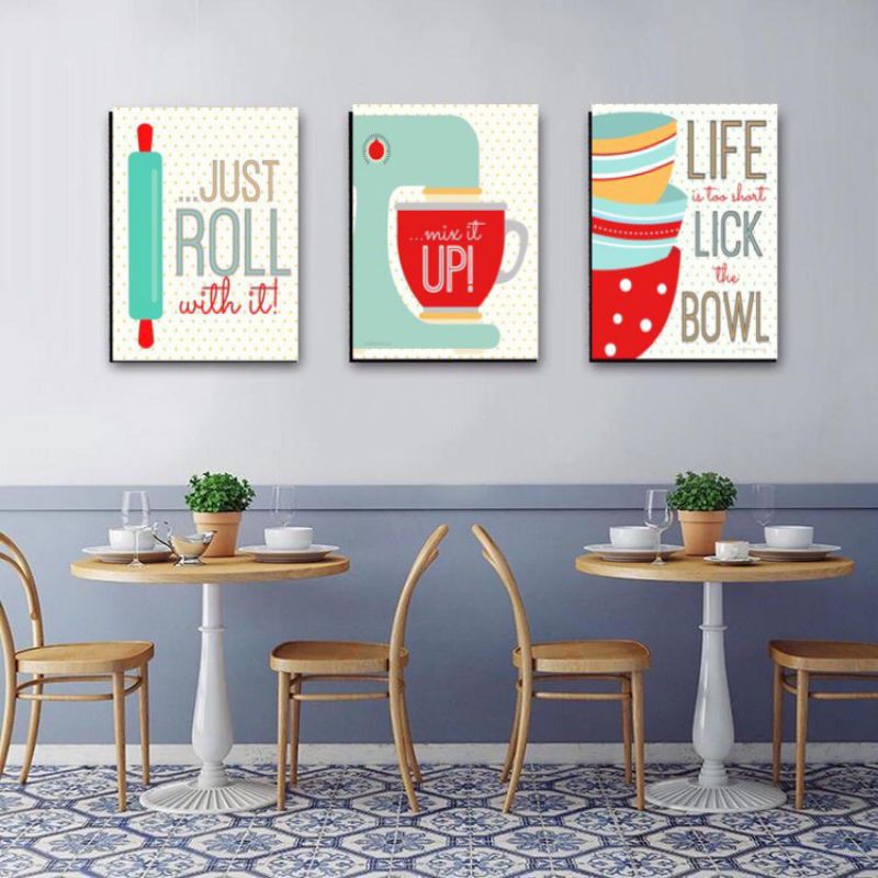 CUTE WALL ART DECO KITCHEN | Shopee Malaysia
