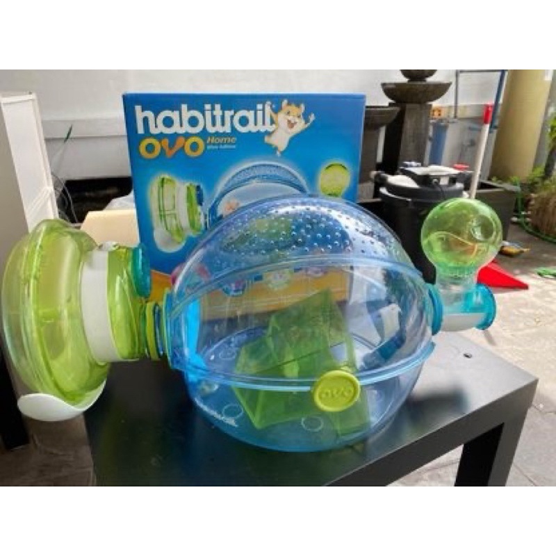 Preloved habitrail ovo home edition hamster house/cage | Shopee Malaysia