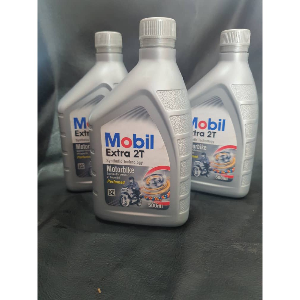 MOBIL EXTRA 2T 500ML ( Clear Stock) | Shopee Malaysia