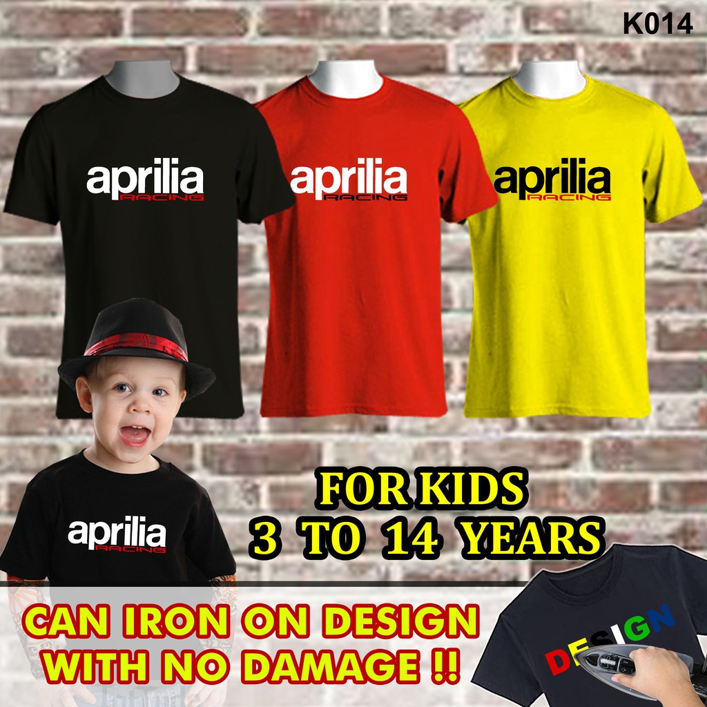 APRILIA RACING KIDS T SHIRT ( K014 ) | Shopee Malaysia