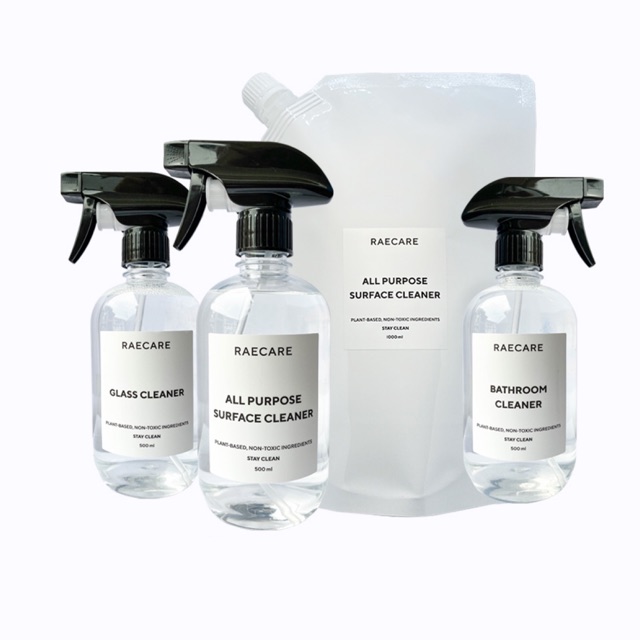 Raecare Extra Clean - Set of 4 All Purpose Surface Cleaner, Refill ...