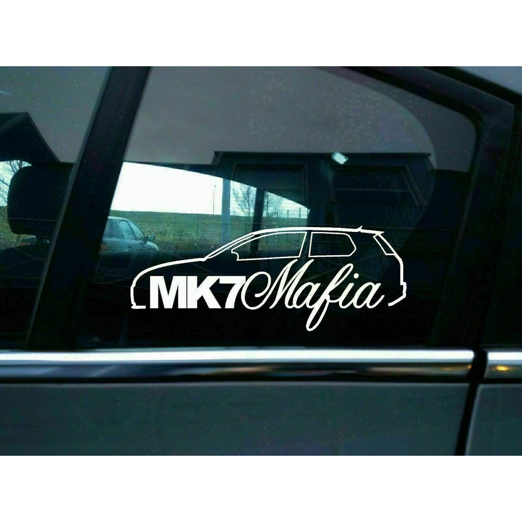 🔥Lowered Volkswagen Golf MK 7 Mafia Window Sticker | Shopee Malaysia
