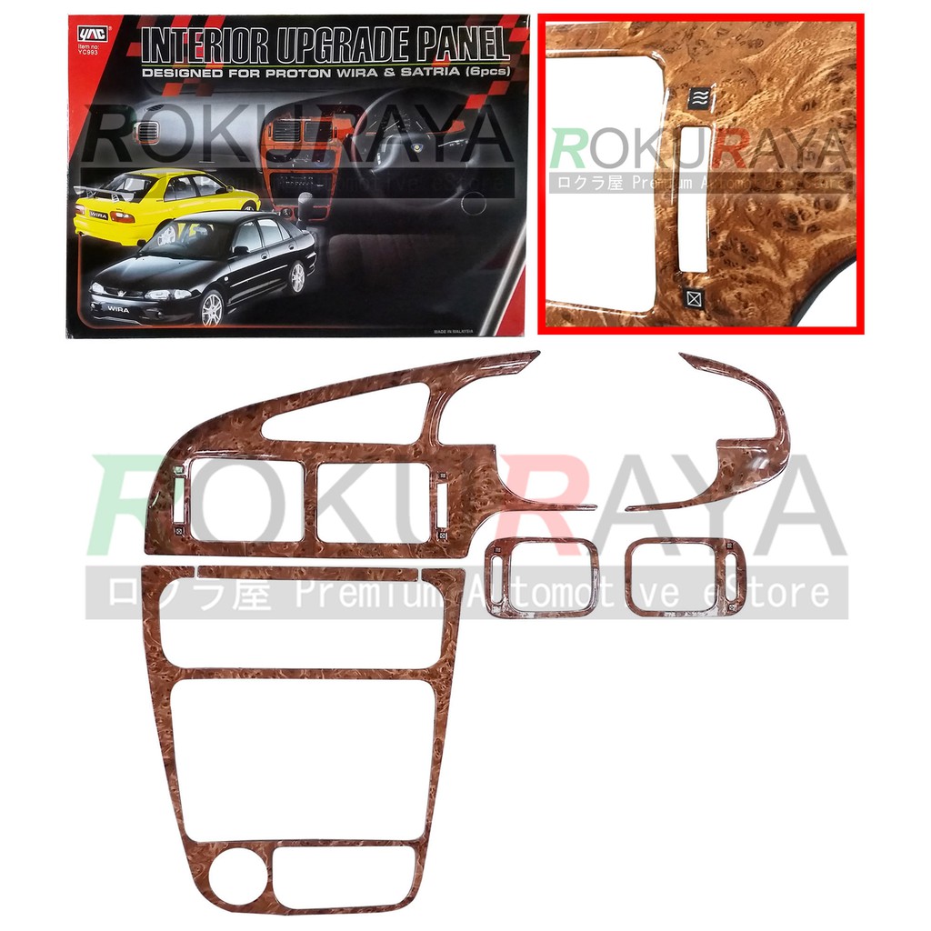 Proton Wira Sedan Aeroback (1997 - 2007) Interior Upgrade Dashboard ...