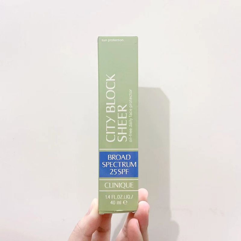 Clinique City Block Sheer Broad Spectrum SPF25 40Ml | Shopee Malaysia