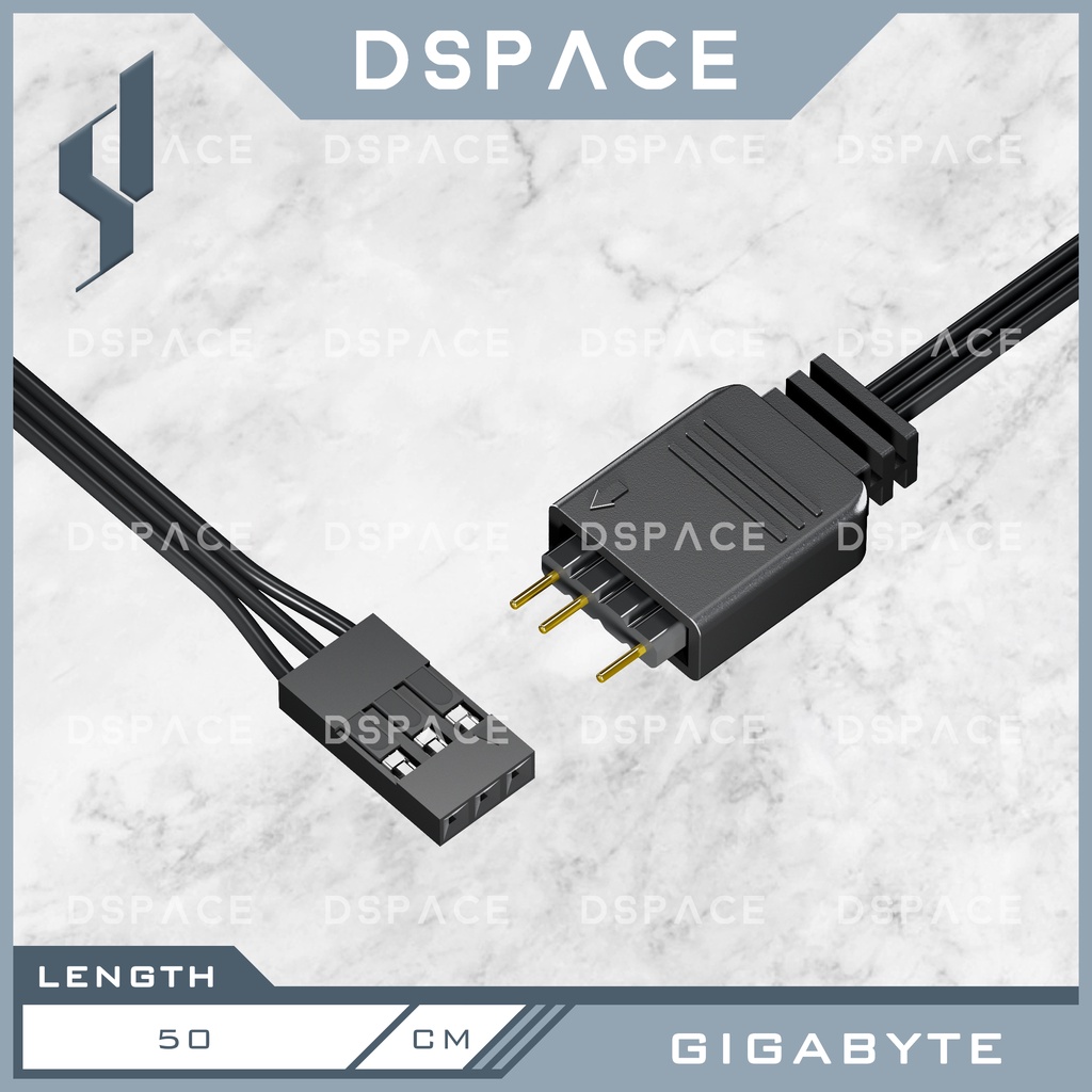 GIGABYTE 5V 3PIN VDG to ARGB 3p Adapter Cable for Old Gigabyte ...