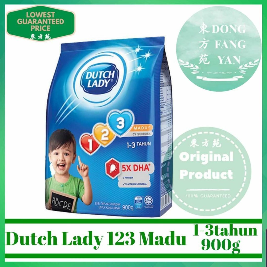 Dutch Lady 123 (Biasa / Madu / Coklat)(850g) | Shopee Malaysia