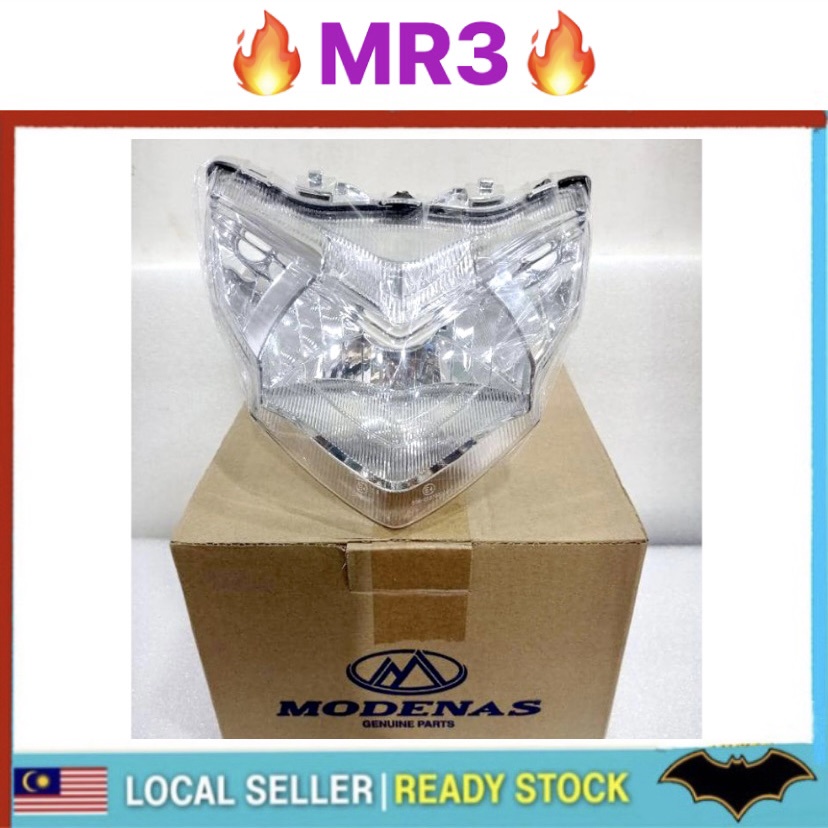 Modenas Kriss MR3 HEAD LAMP ASSY - DISC BRAKE 100% ORIGINAL Headlight ...