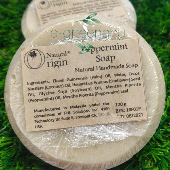 Peppermint Soap - Natural Origin Handmade Soap 120g | Shopee Malaysia