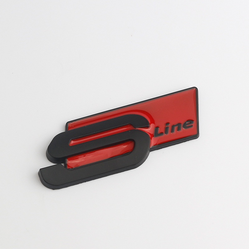 3D Metal Car Stickers Decals For Audi A1 A3 A4 A5 A6 A7 A8 Q2 Q3 Q5 Q7 ...