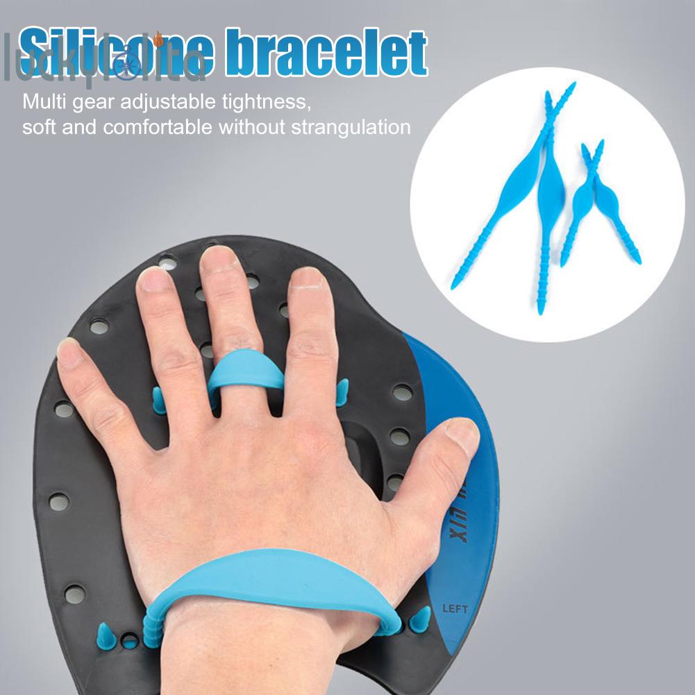 Swimming Paddles Fins Flippers Swim Practice Water Sport Hand Webbed ...