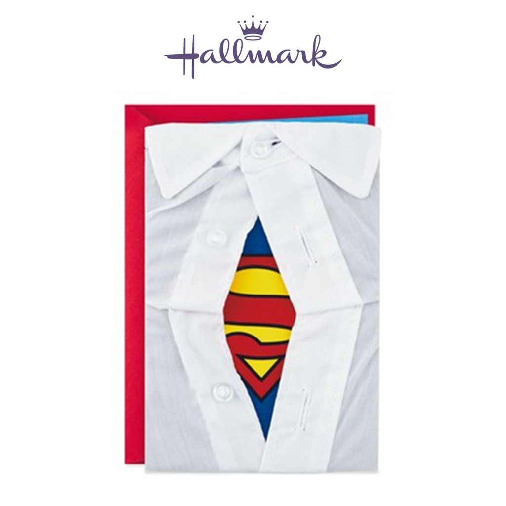 HALLMARK - Superman Father's Day Card for Dad | Shopee Malaysia