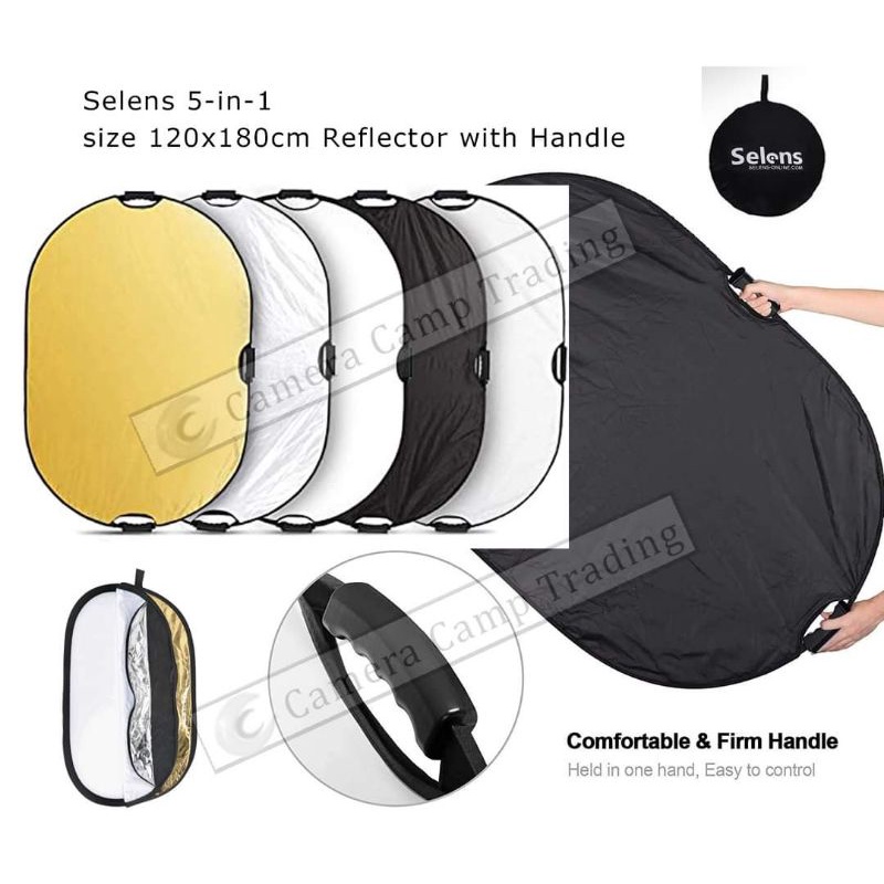Godox 5in1 Rectangle Reflector size 60x90cm/80x120cm/100x150cm ...