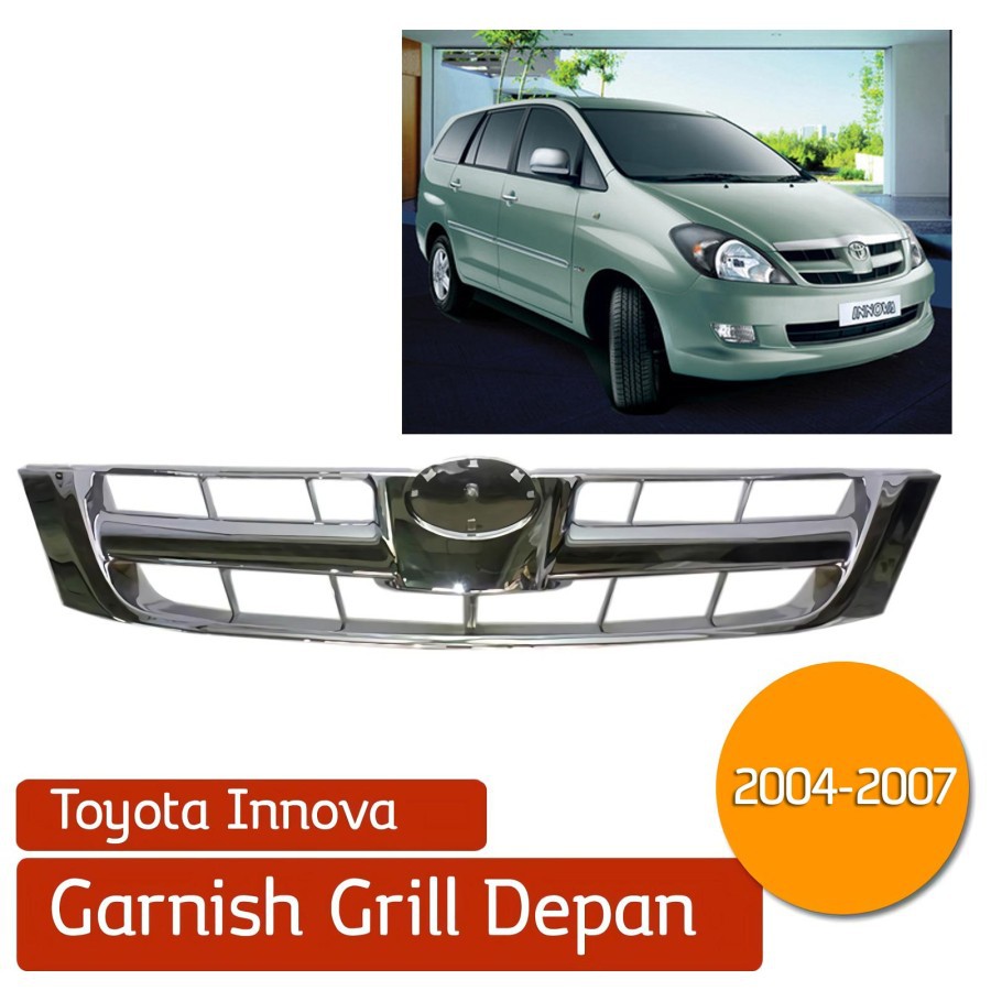 Toyota INNOVA FRONT GRILL 2004 2005 2006 2007 CHROME | Shopee Malaysia