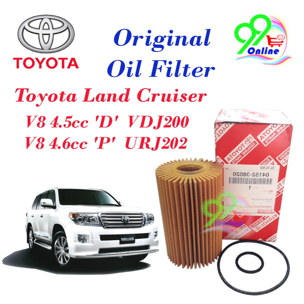 Toyota Land Cruiser UZJ200 ORIGINAL Oil Filter | Shopee Malaysia