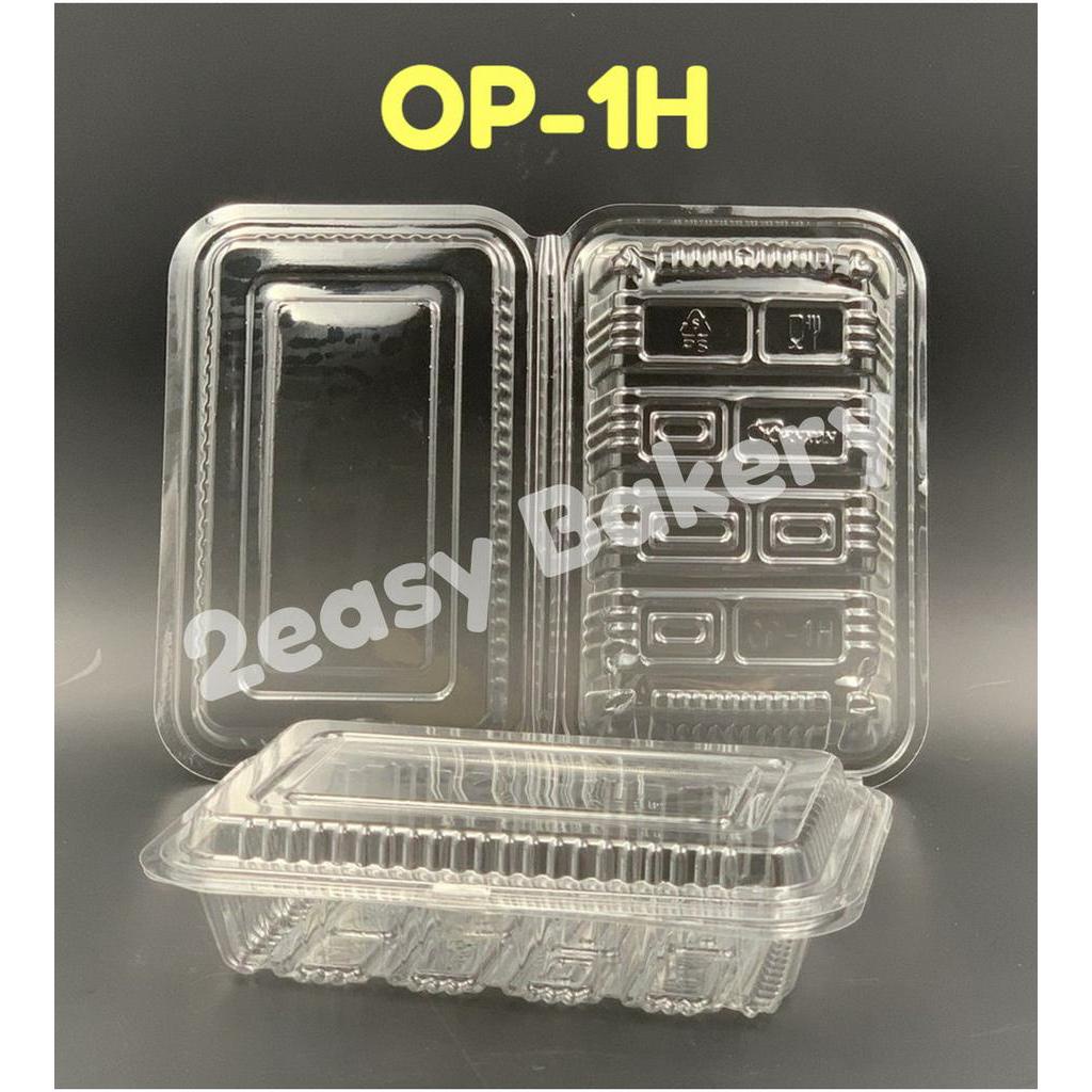 Kuih Container OP-1H / Disposable Plastic Clear Bakery Container ...