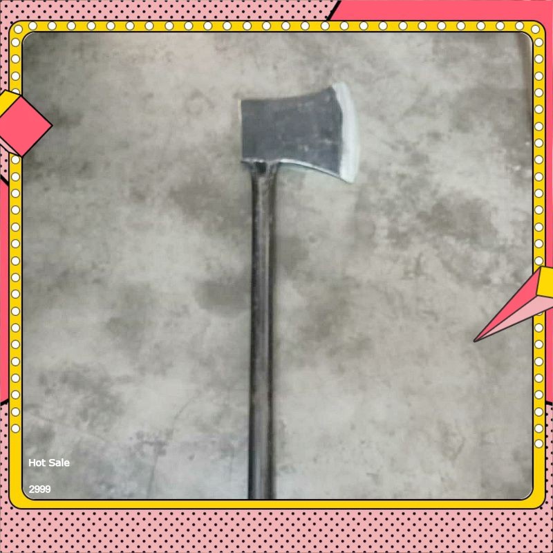 Ready Stock!! Kapak Hulu Besi /Local Handmade Axe. Pemegang Besi Metal ...